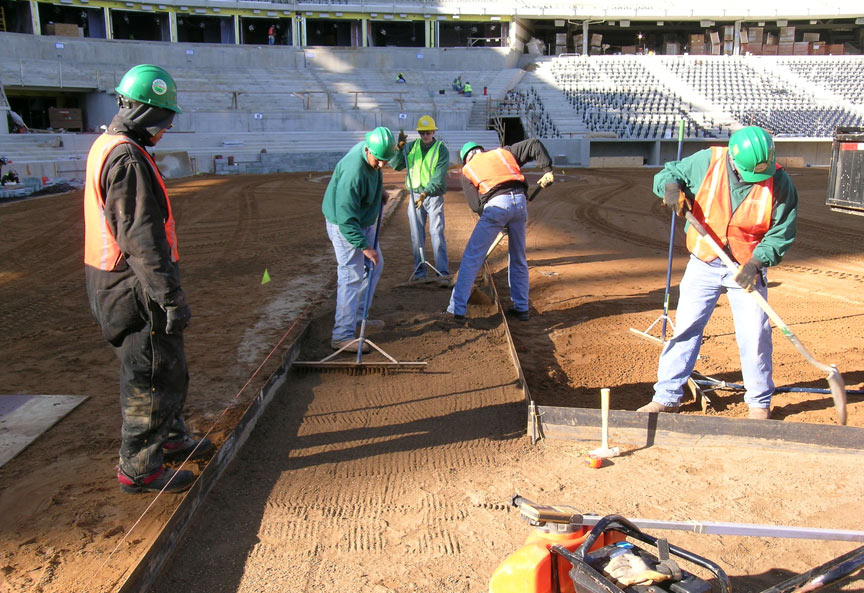Athletic Field Construction Renovation Maintenance | Infield Installations