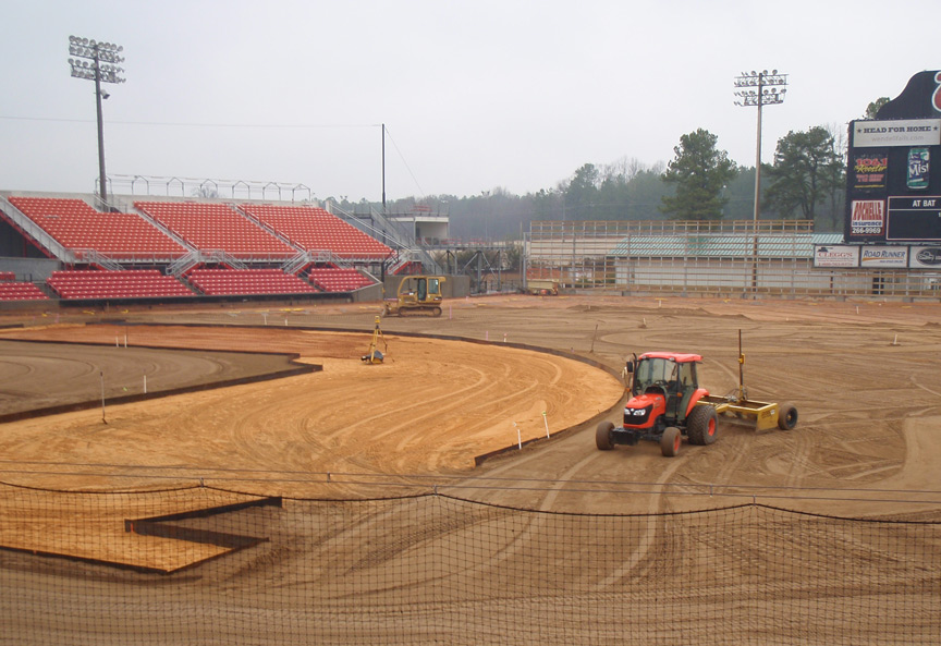 Athletic Field Construction Renovation Maintenance | Laser Grading